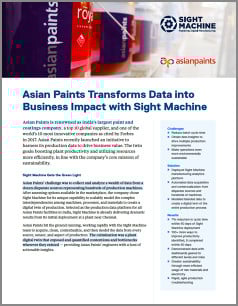 Asian Paints Case Study - Sight Machine